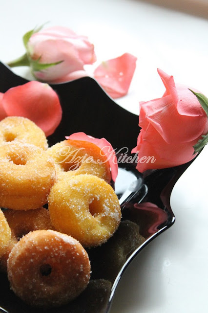 Donut Labu Yang Sedap - Azie Kitchen