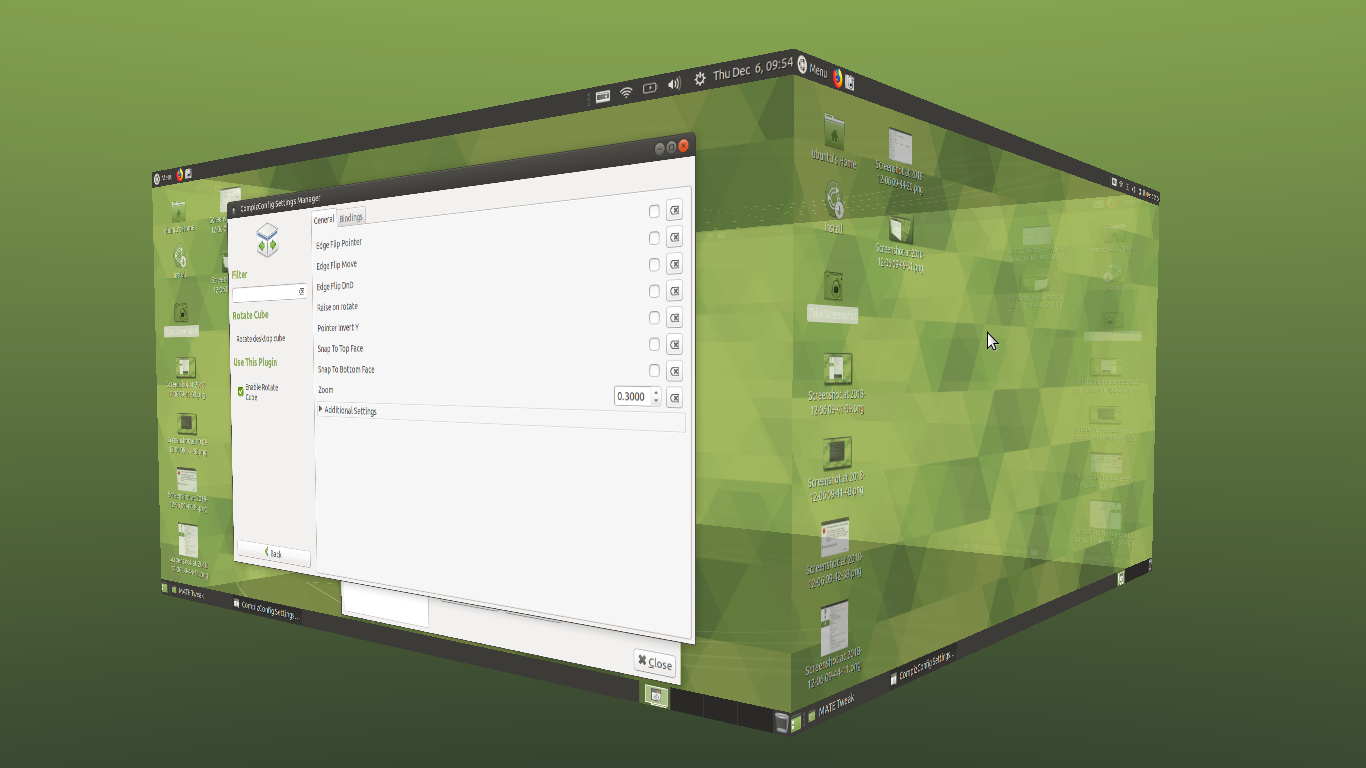 Enabling 3d Desktop Cube In 2018 On Kubuntu Xubuntu And Ubuntu Mate