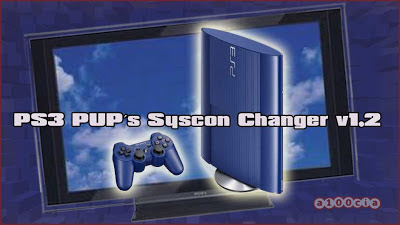 PS3 PUP´s Syscon Changer v1.2