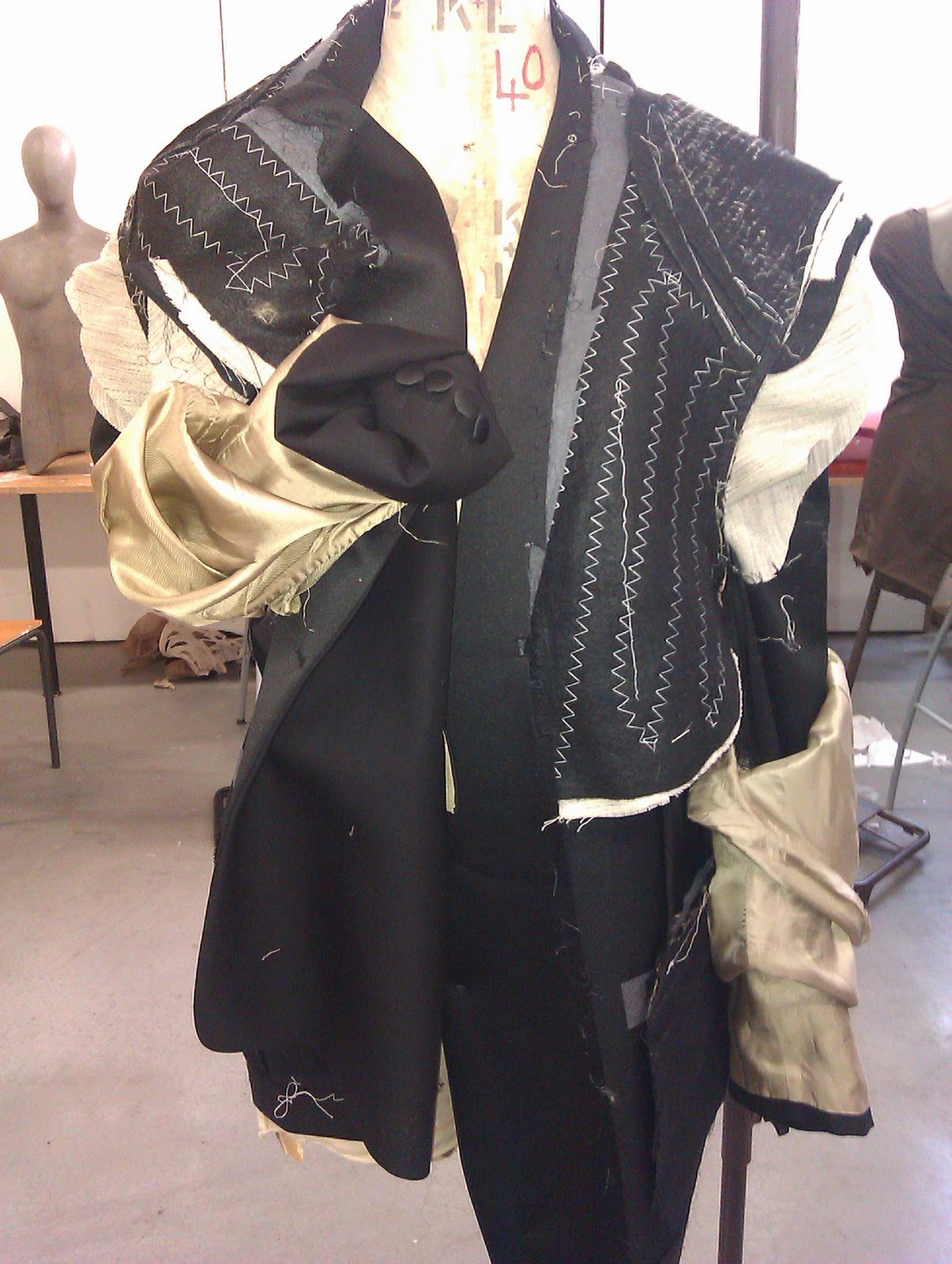 EXplore Creativity: WEEK 7 25/10/11 Garment Deconstruction
