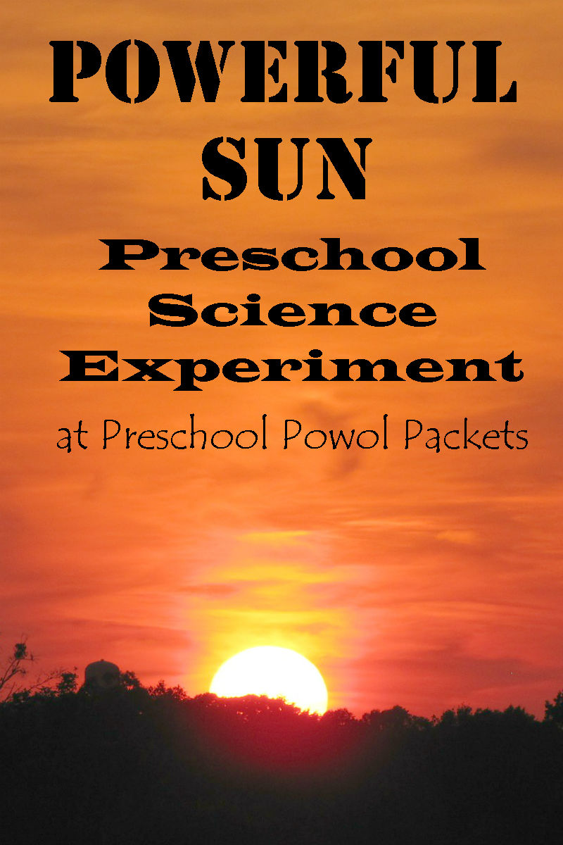 13 FUN Science Experiments for Summer | Preschool Powol Packets