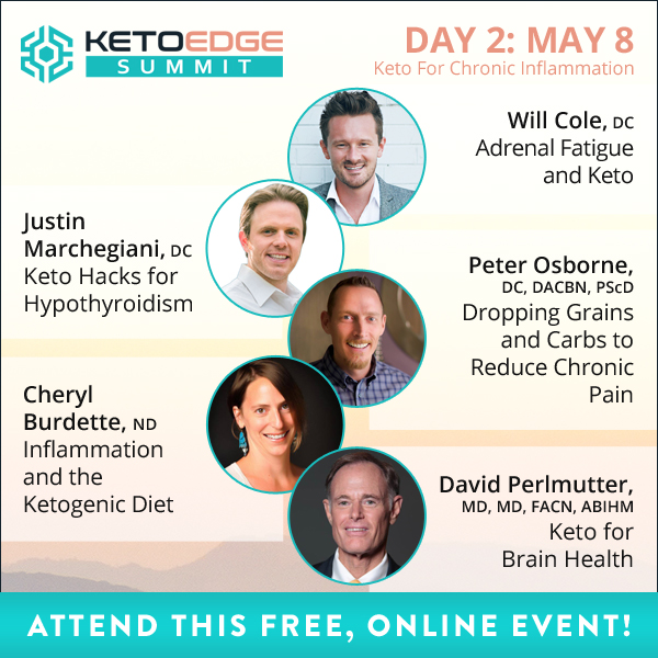 MessiahMews Blogs: [The Keto Edge Summit] Day 2: Using a Keto Lifestyle to Reduce Inflammation!