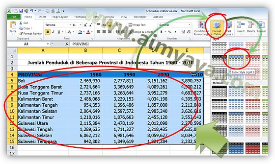 Cara Membuat Tabel Excel dengan Mudah dan Cepat