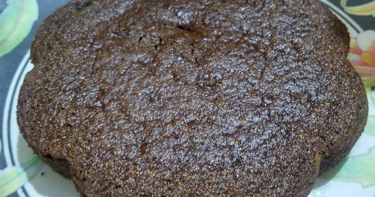 EGGLESS CHOCOLATE RAVA CAKE