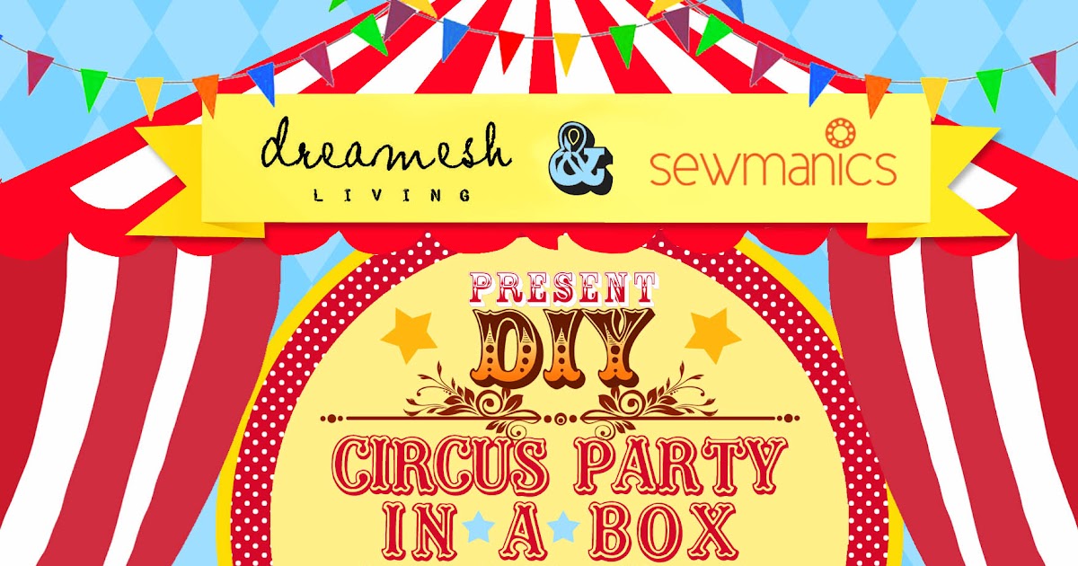 lia's crafty journey: diy circus party workshop