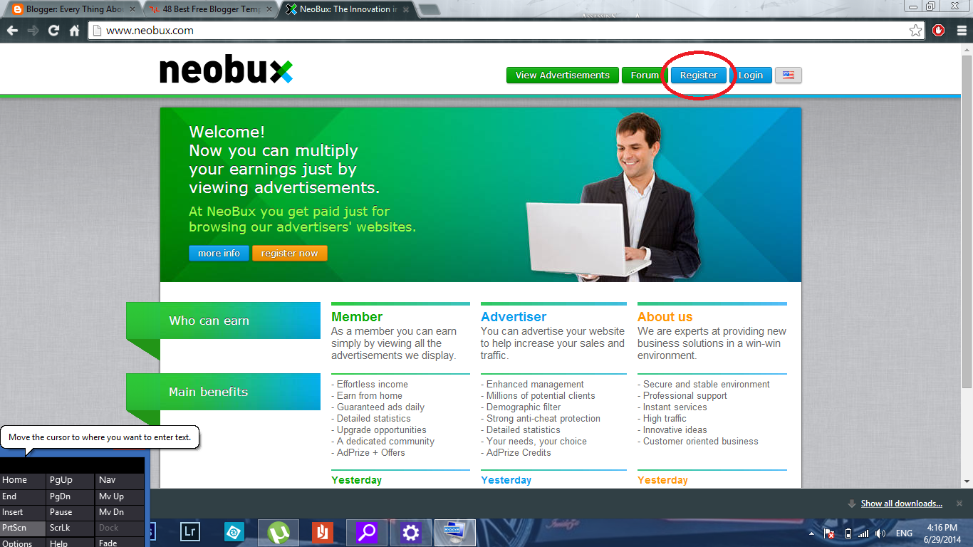 Earn 5000$ per month using neobux ~ All About Your Life