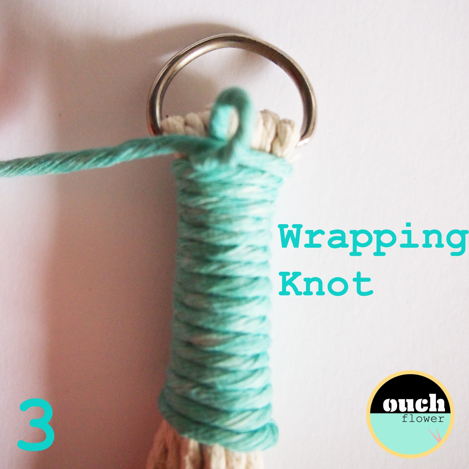 ouch flower: KNOT SCHOOL.....Knot #6