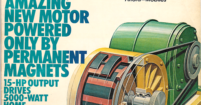 Perpetual Motion in the 21st Century: The Howard Johnson Magnet Motor