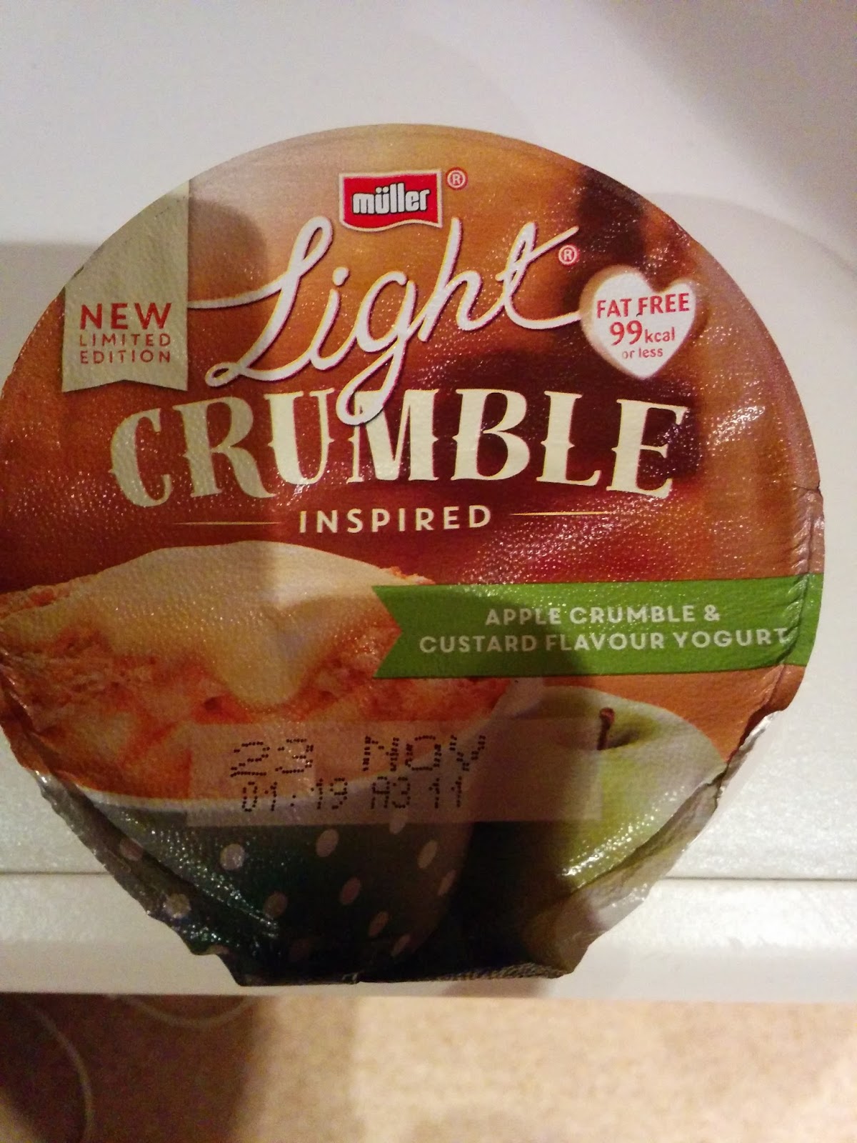 Muller Light Apple Crumble & Custard Review