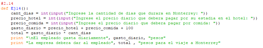 Programas en Python.