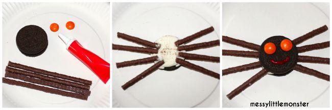 Incy Wincy Spider Snack - Messy Little Monster