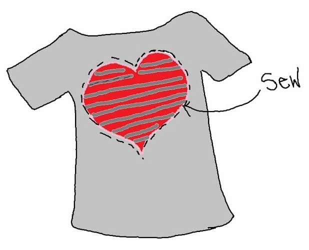 Diseños para decorar ropa ~ Manoslindas.com