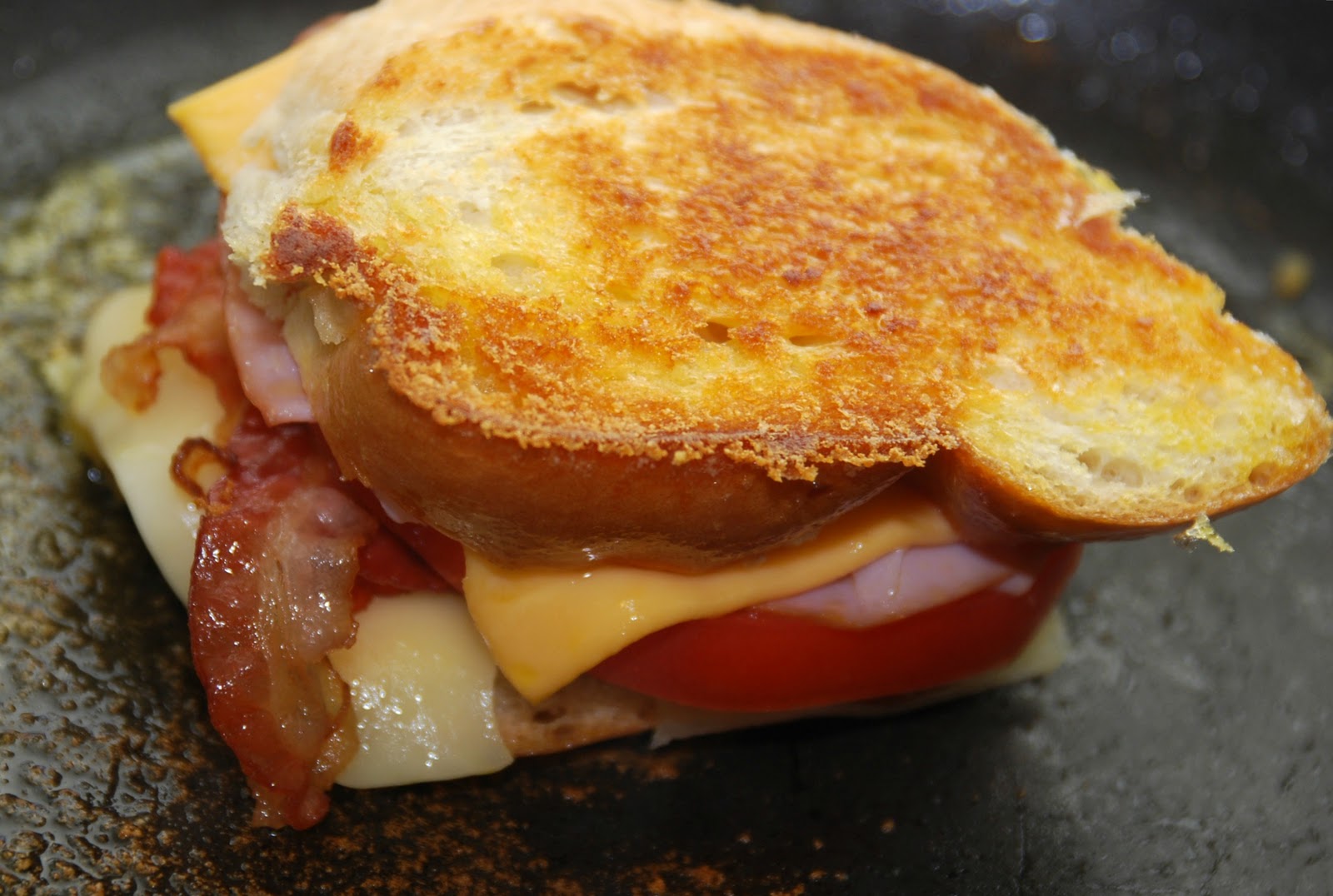 Cursive T: Croque Monsieur Provençal
