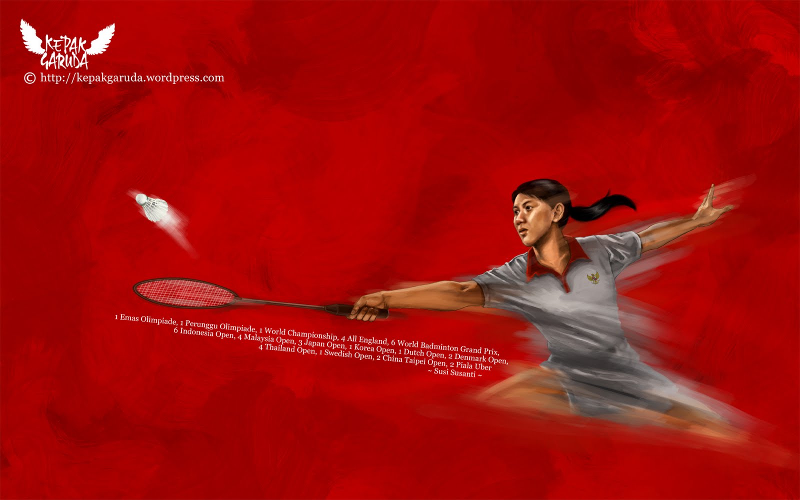 Susi Susanti : wallpapers badminton female legend from Indonesia ...