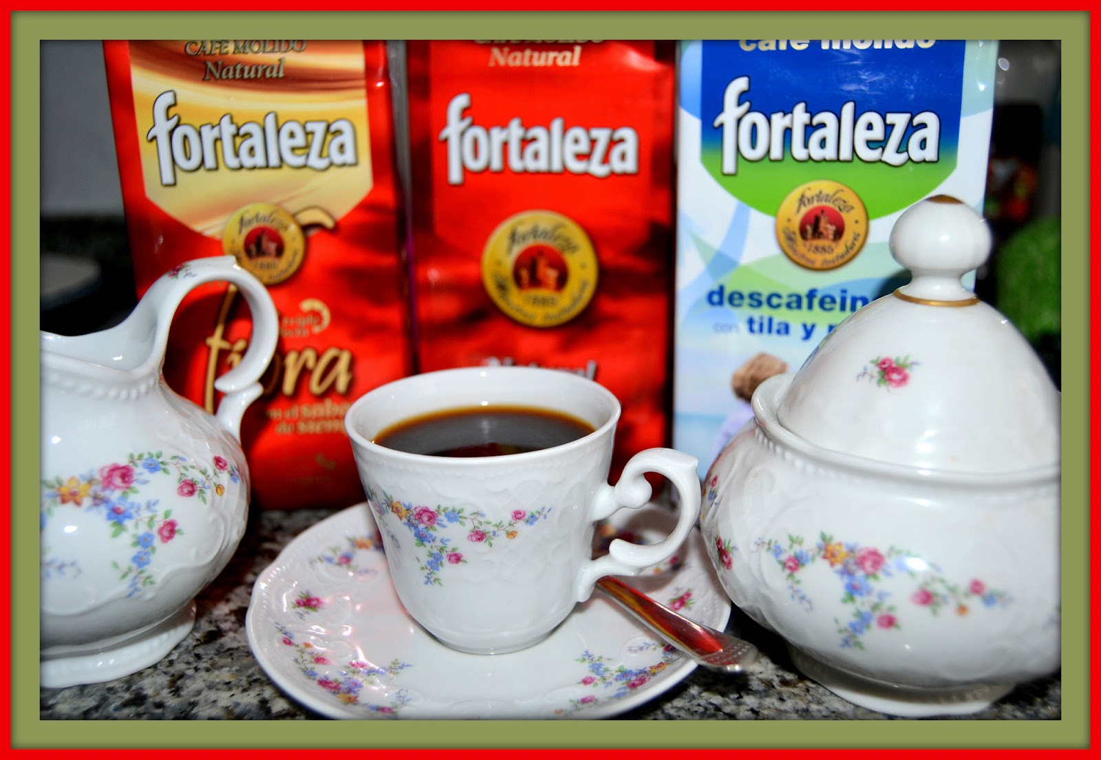 Las cosicas de Ana: Fortaleza:Un café con todo su sabor.