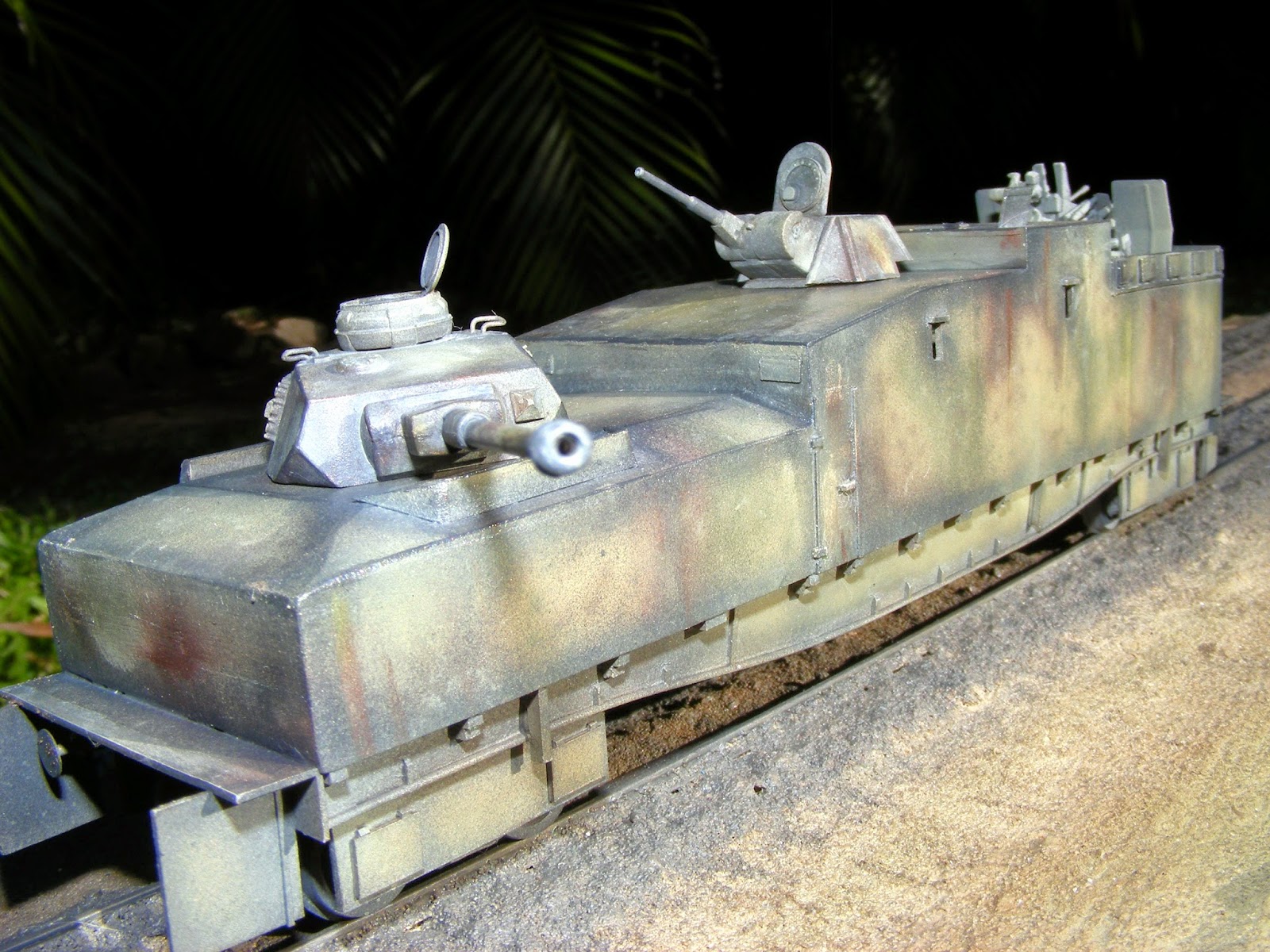 braillebuilder: Scratchbuilt Armoured Train wagon. Panzerzug 52 (ex ...