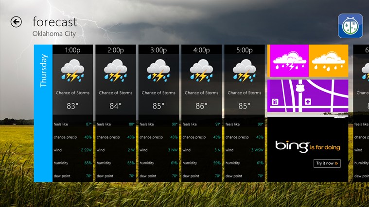 [Windows 8] Get great weather updates with Weatherbug ~ Free Software ...