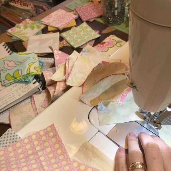 Splish Splash Stash: sewing room scenes