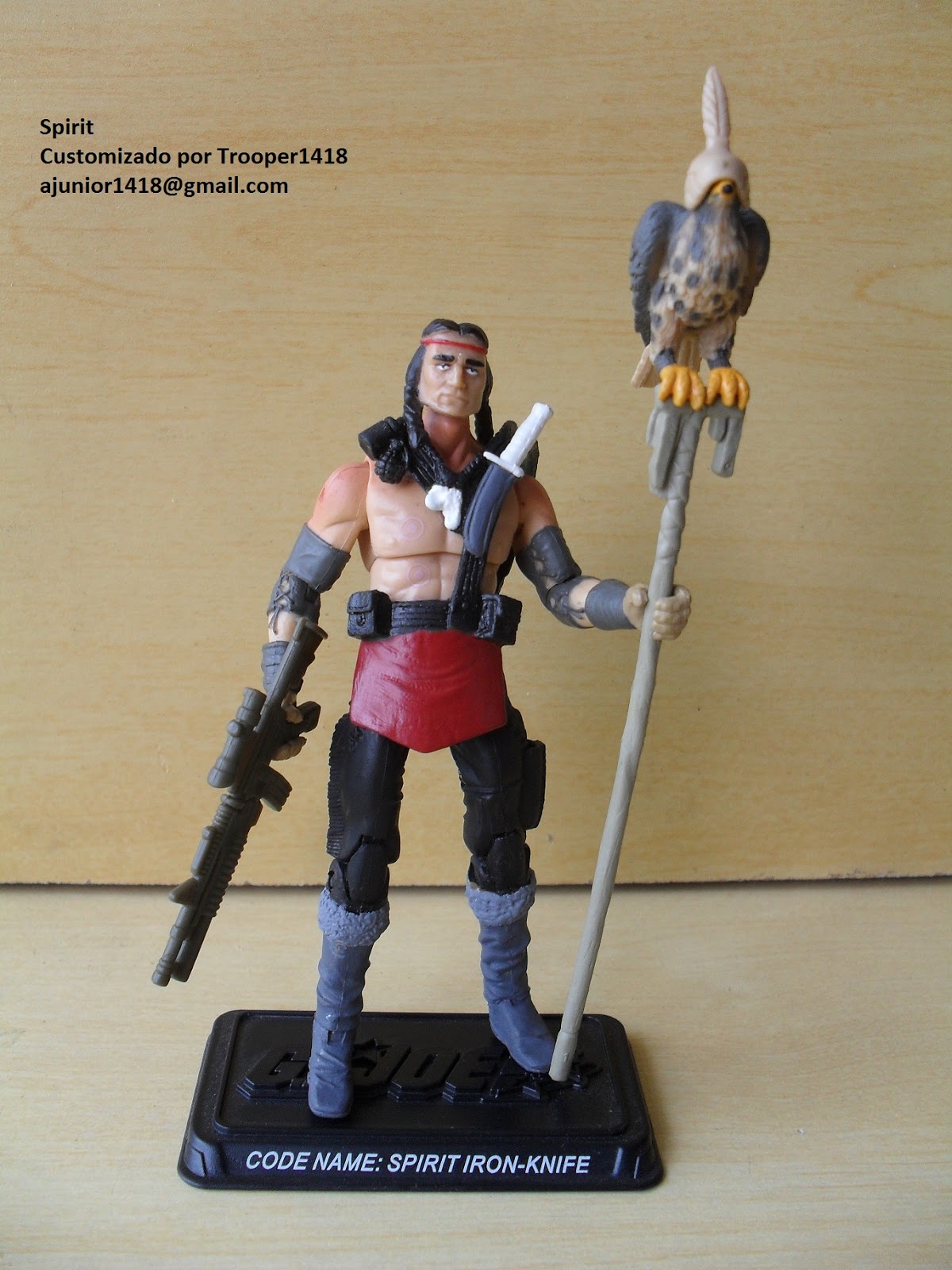 Gi joe Custom Action Figures: Spirit Iron Knife