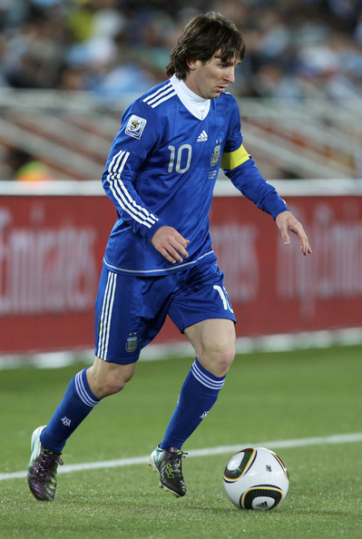 pictures Lionel Messi Greece v Argentia: Group B - 2010 FIFA World Cup
