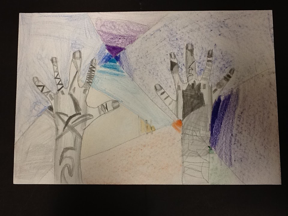 C.I.C.S. Bucktown Art: Textured hands