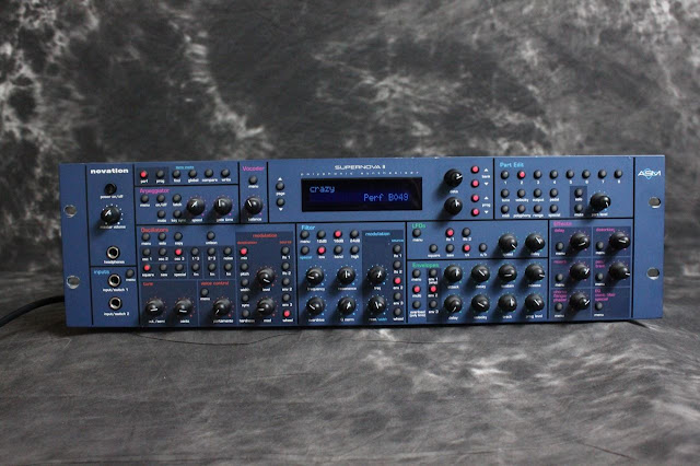 MATRIXSYNTH: Novation Supernova II Polyphonic Synthesizer Rackmount