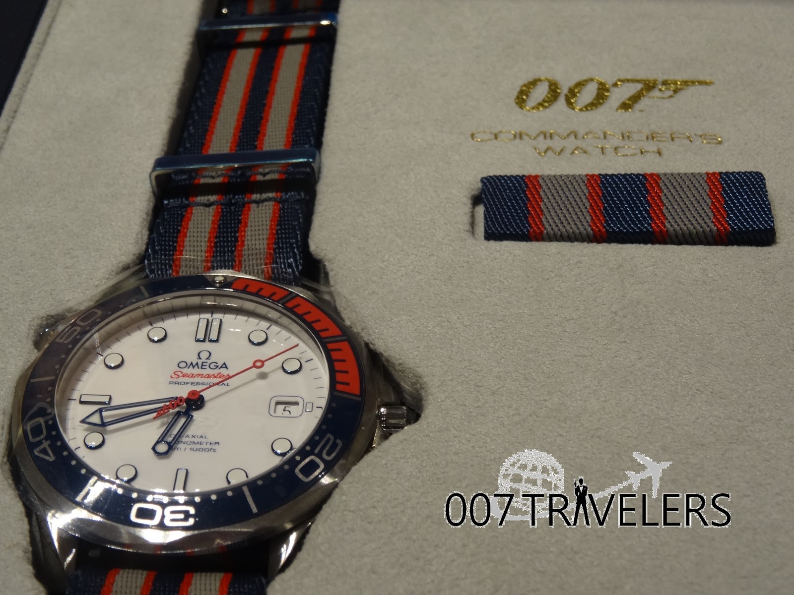 007 Travelers presents: Omega Seamaster Diver 007 Commander’s Watch ...