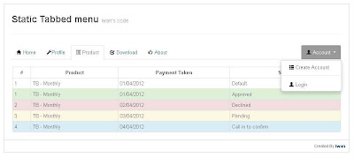 Membuat Menu Statis dengan PHP, HTML dan Bootstrap - Blog Mblasak