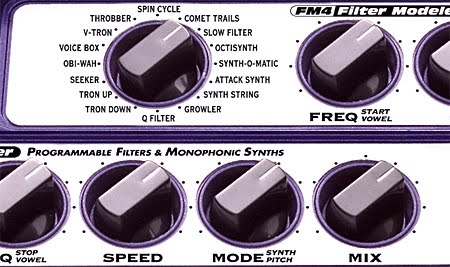 Pedal Vicio: Line 6 FM4 Filter Modeler