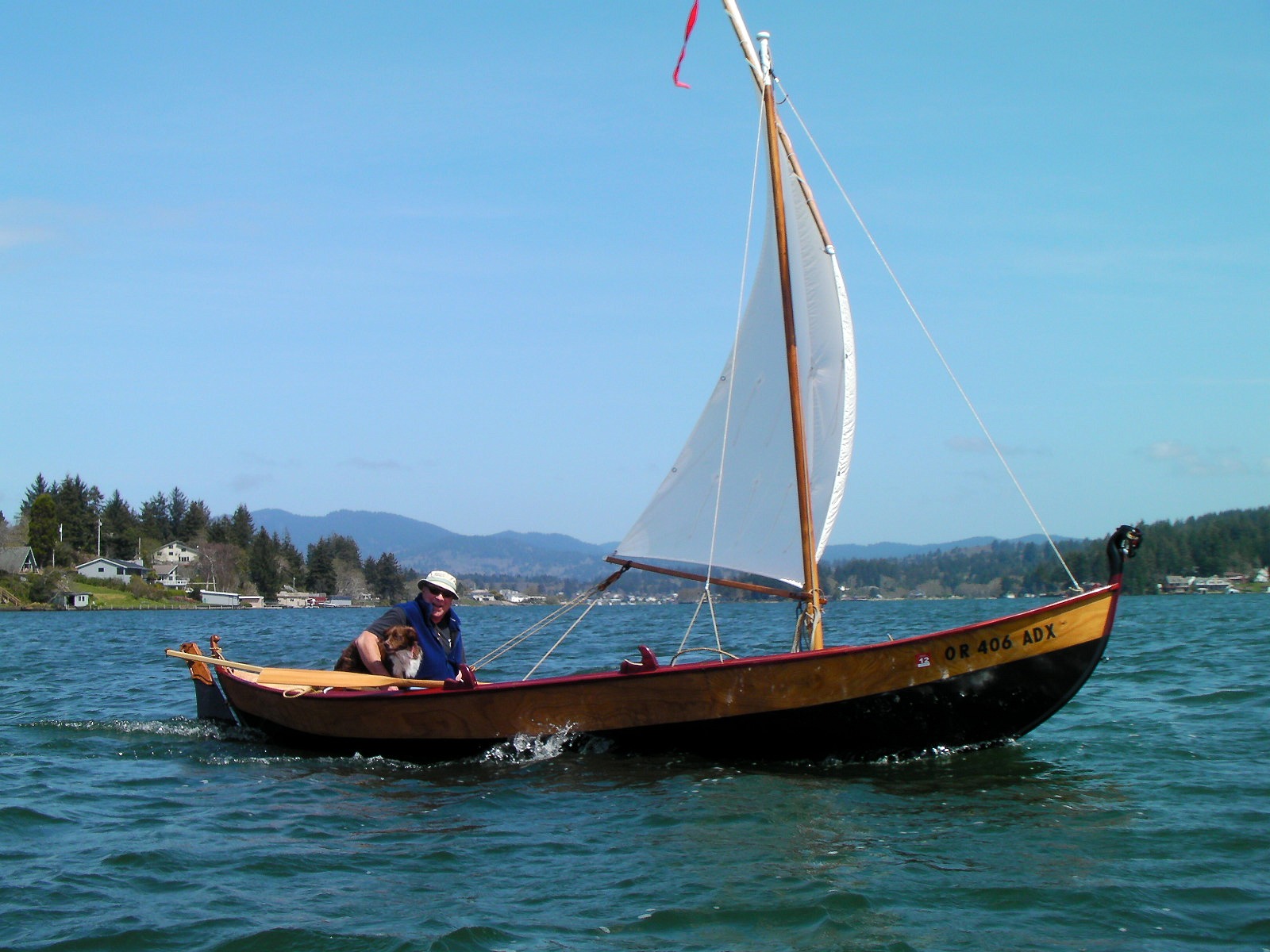 Ravn: a 19-foot faering