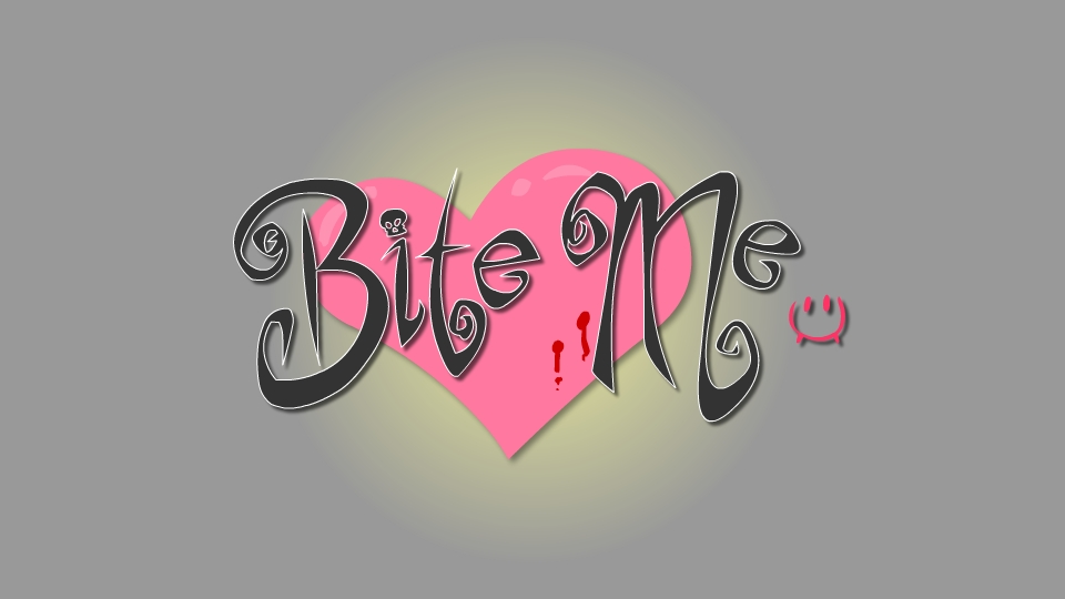 Bite Me,, Concept Art: Bite Me Logo Concept V1