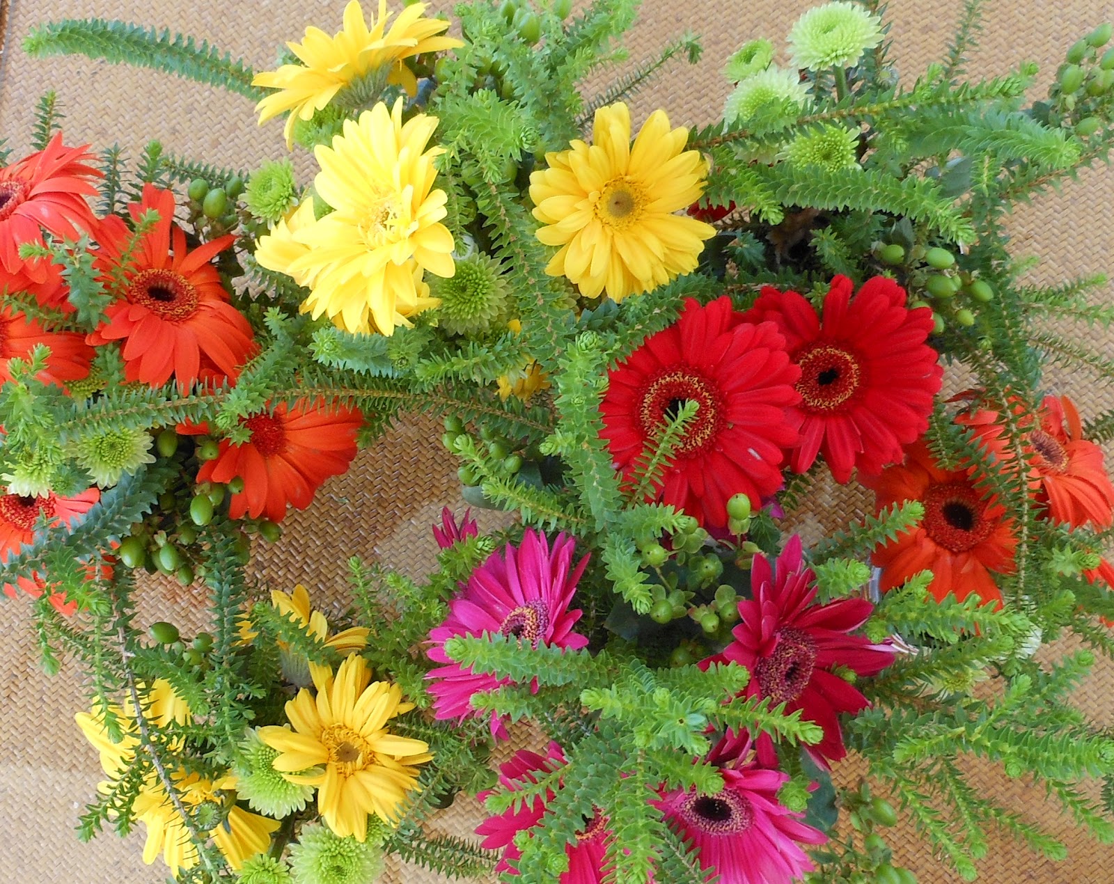 kim grant, ink & such: Fiesta Flowers