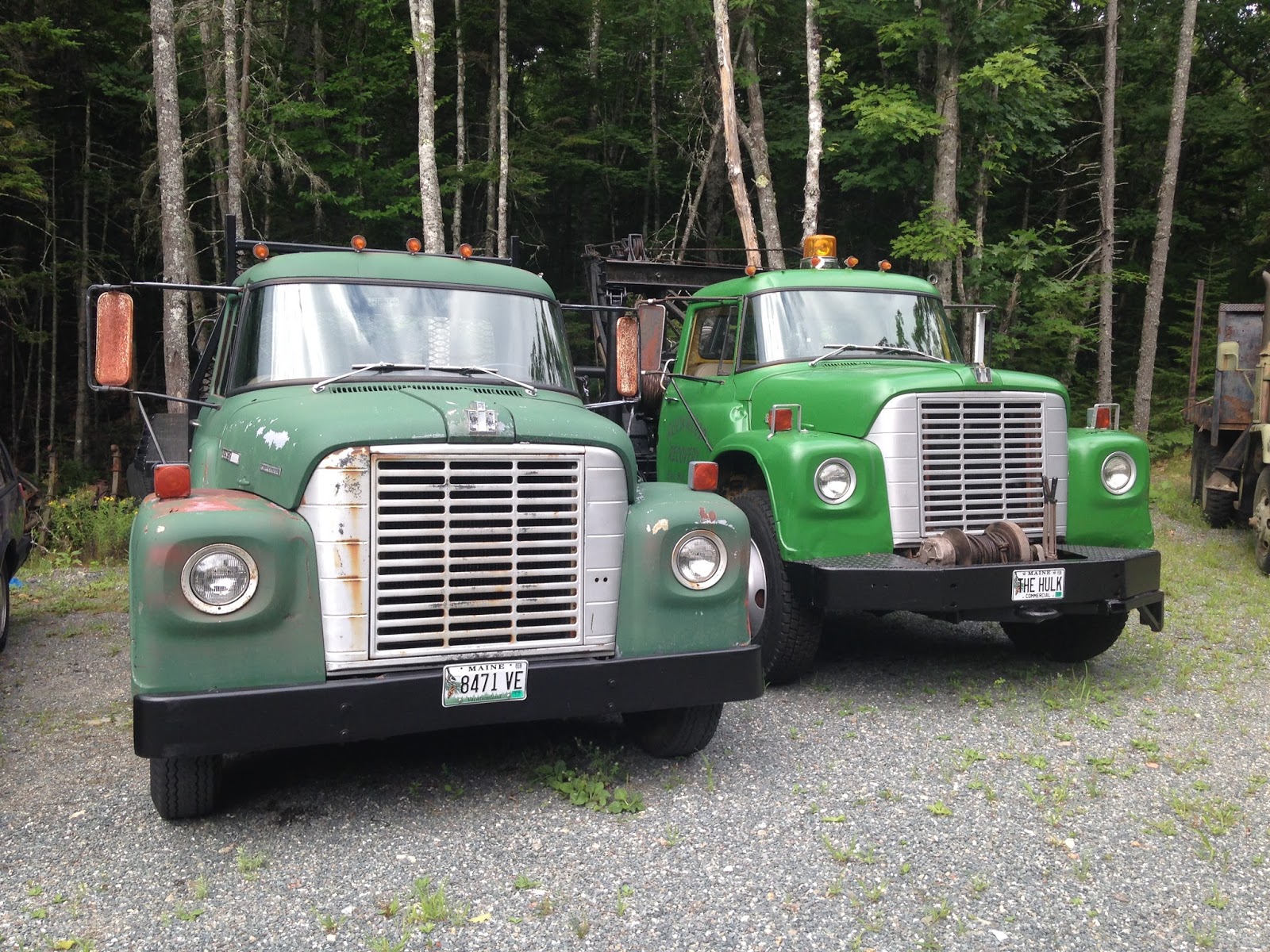 autoliterate: 2 International Loadstars, Rough Cut Maine