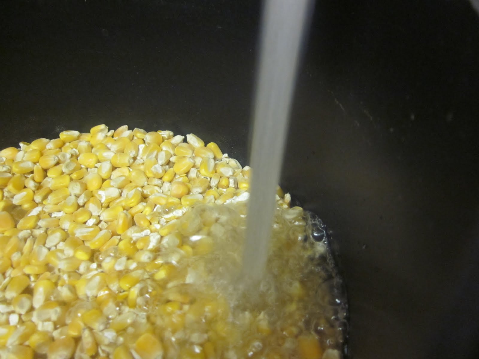 Chef Tess Bakeresse: Fresh Corn Masa from Dry Corn and Homemade Corn ...