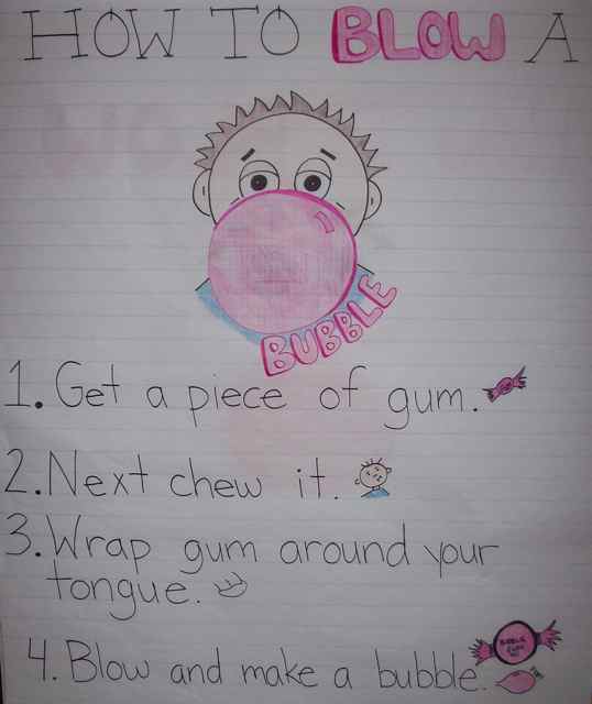 First Grade Lyons' Den: How Many of Your Kiddos Can Blow a Bubble?