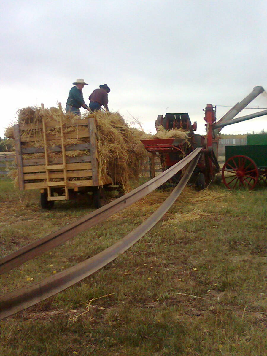 David Milton McGowan: Old Time Threshing