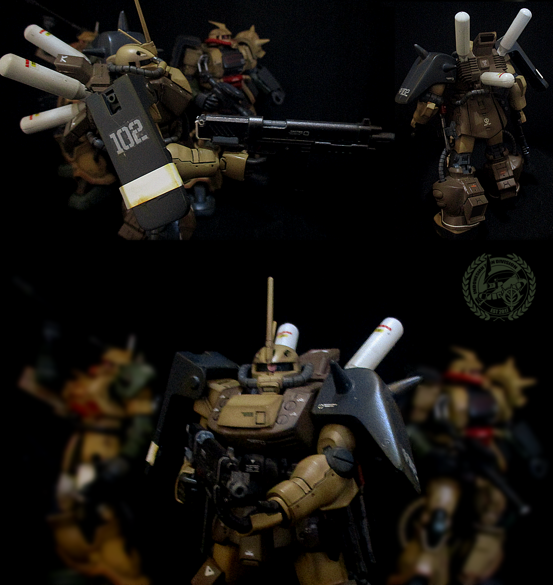 Domtropen Armory: MS-06D DESERT ZAKU IMPROVED VERSION