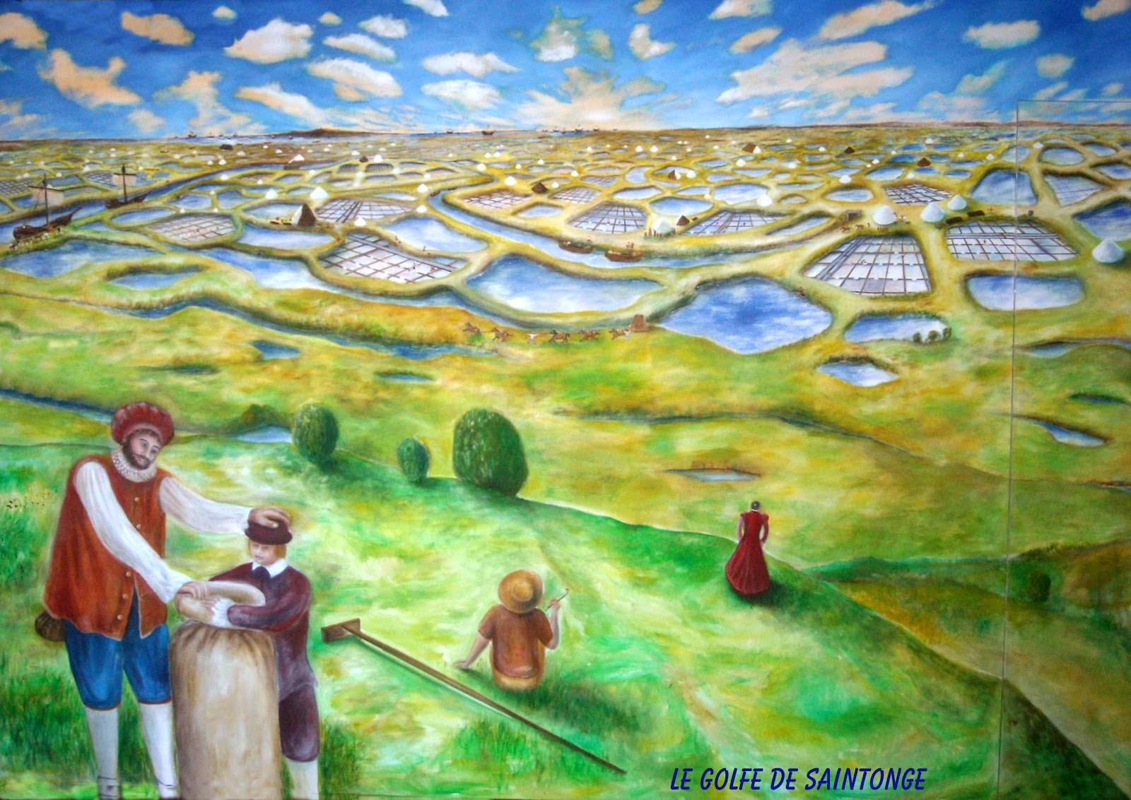 LES MILLE-PATTES DE SAINTONGE: LA TOUR DE BROUE - LE GOLFE DE SAINTONGE ...