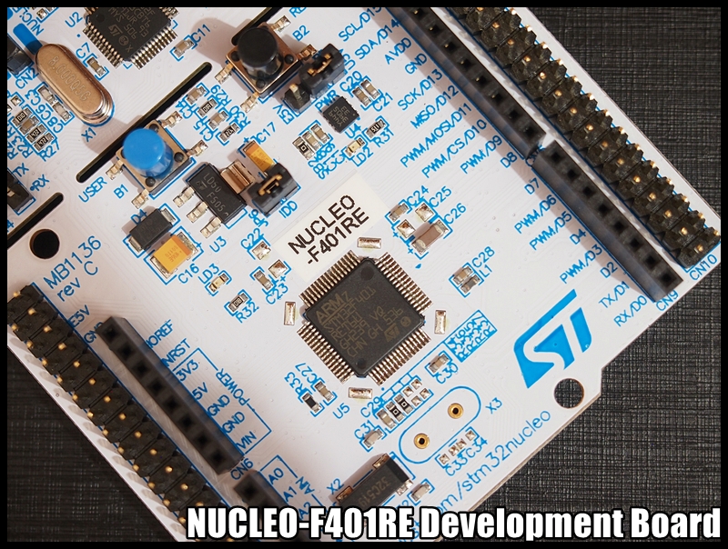 Embedded things: my new board, NUCLEO-F401RE