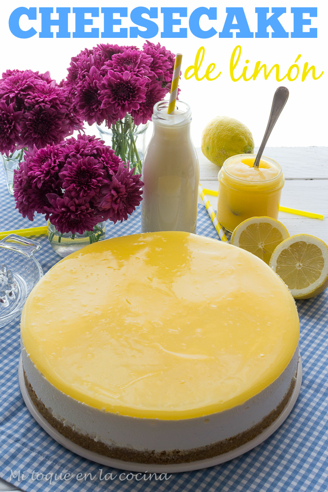 Mi toque en la cocina: Cheesecake de limón.