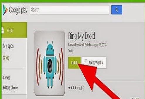 تعقب وتحديد مكان هاتفك المفقود او المسروق بسهولة مع تطبيق Ring My Droid
