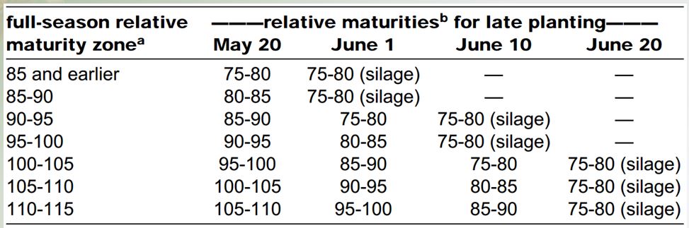 Corn Agronomy: Hitting the Bull’s Eye When Switching Corn Hybrid Maturity