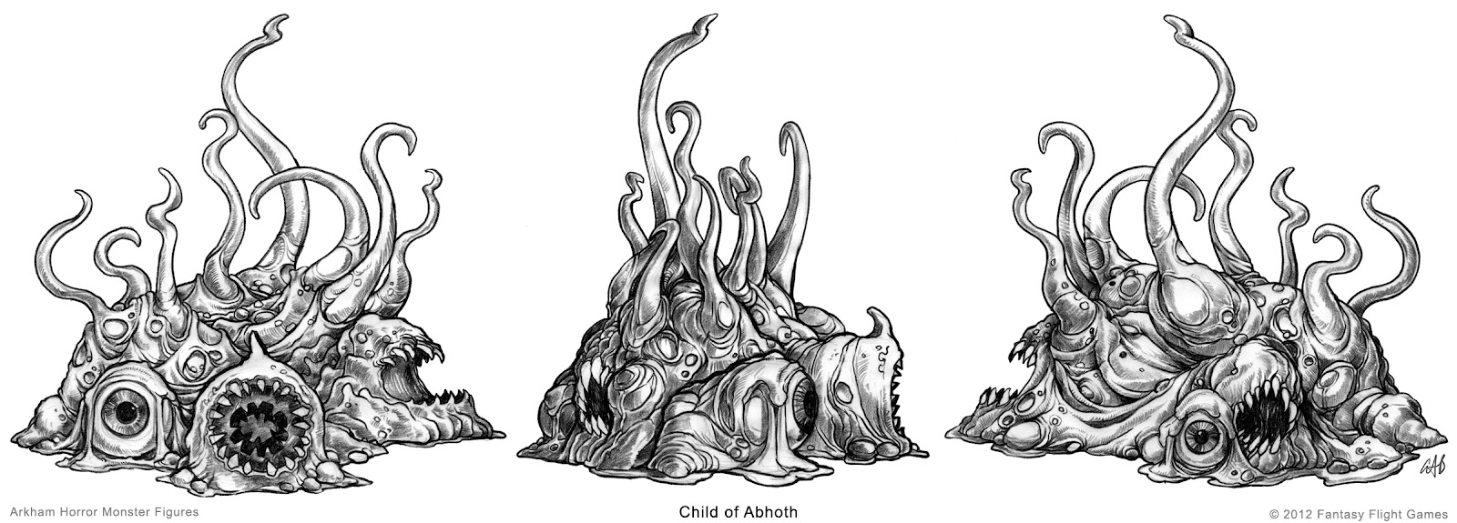 The DOODLES, DESIGNS, and aRT of CHRISTOPHER BURDETT: Arkham Horror ...