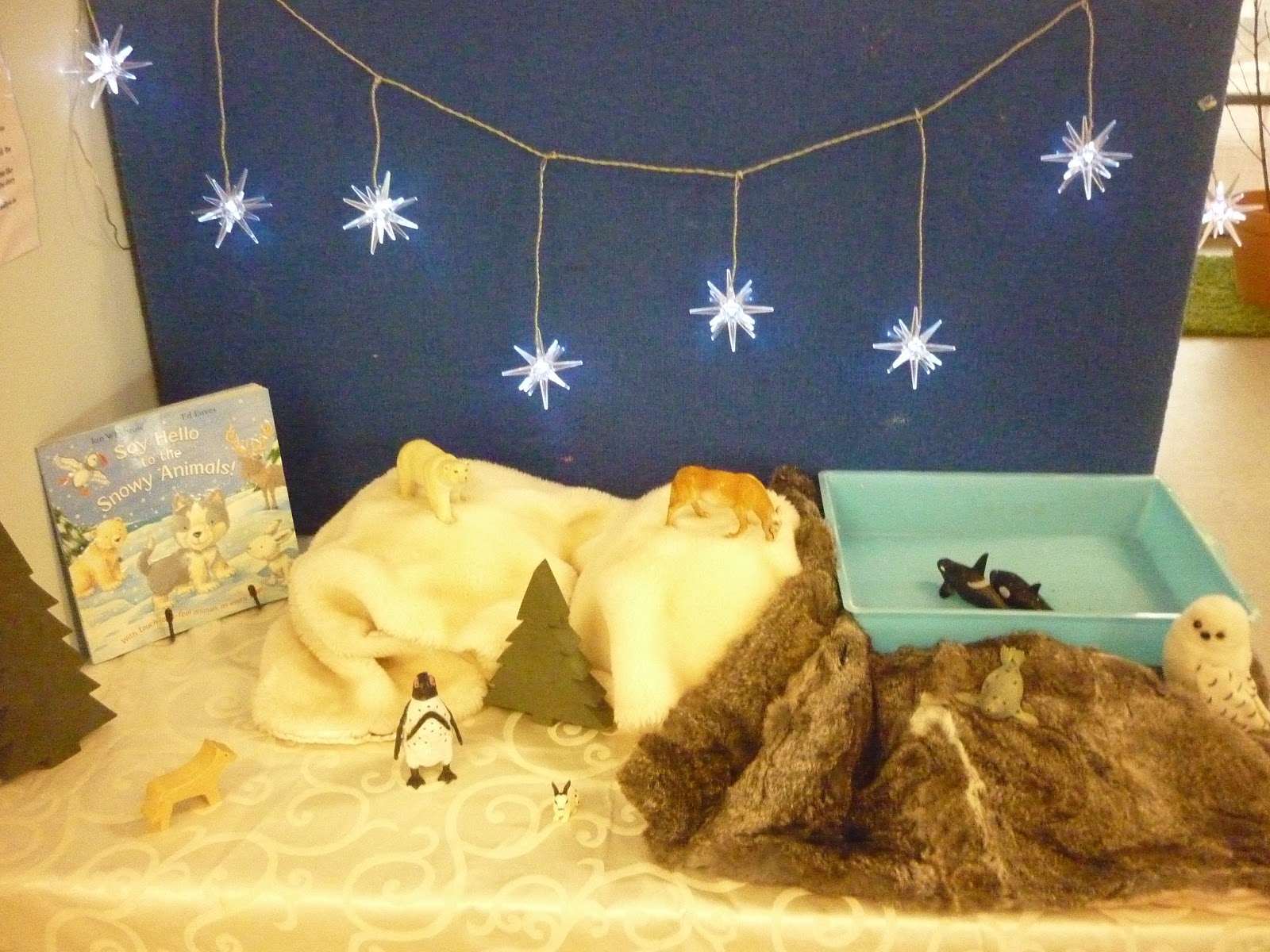 our space: Story tables