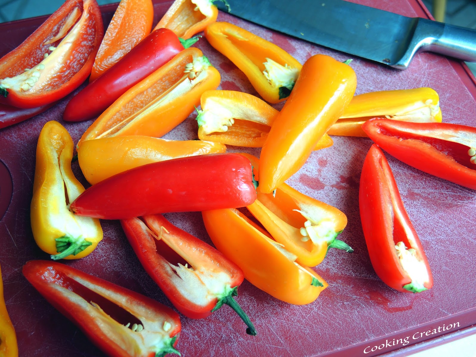 Cooking Creation: Vegetarian Mexican-Style Stuffed Mini Peppers
