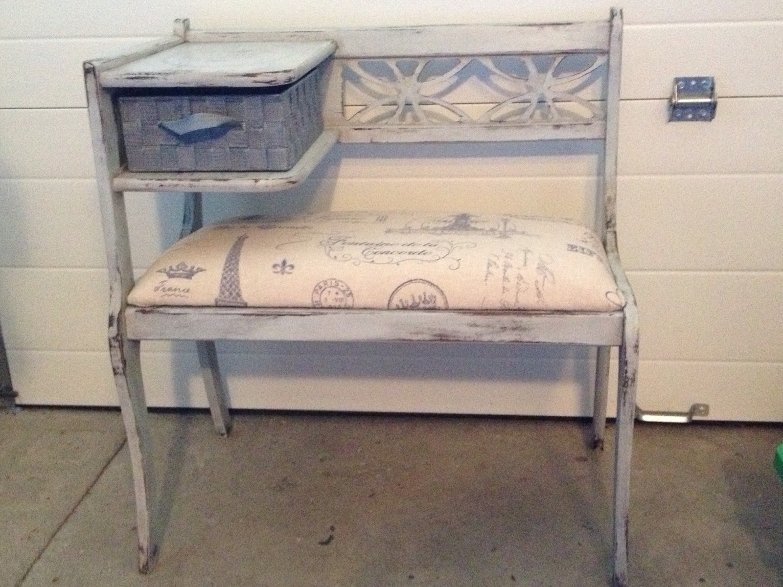 Living Outside The Line: French Telephone Bench