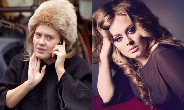 beleza exótica: Famosas sem Maquiagem