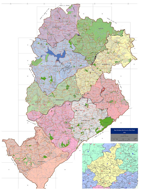 Mapas Você Nunca Mais Vai Dizer Que Está Perdido: Belo Horizonte Ruas e ...