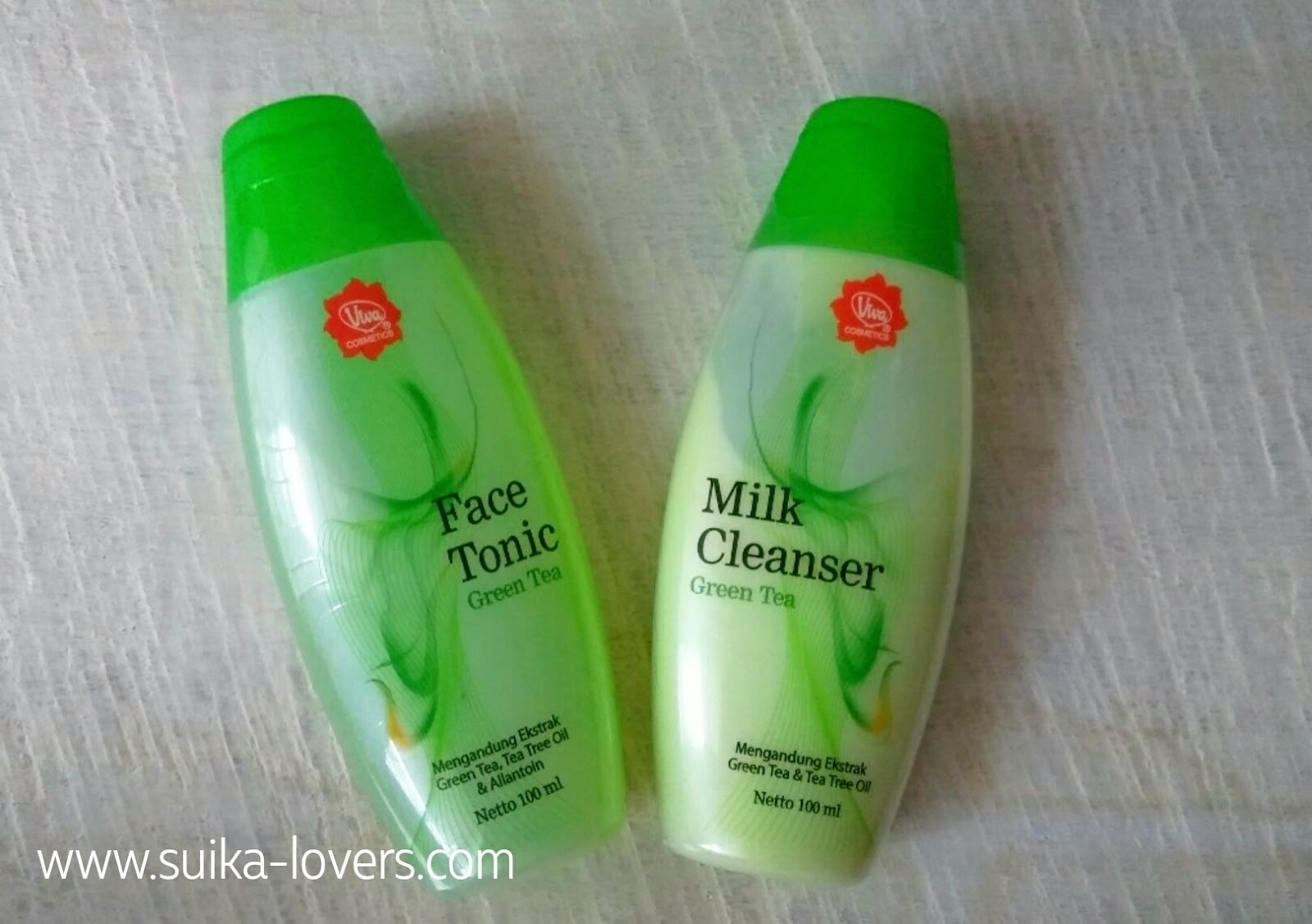 Quick review Viva Face Cleanser & Toner Green Tea