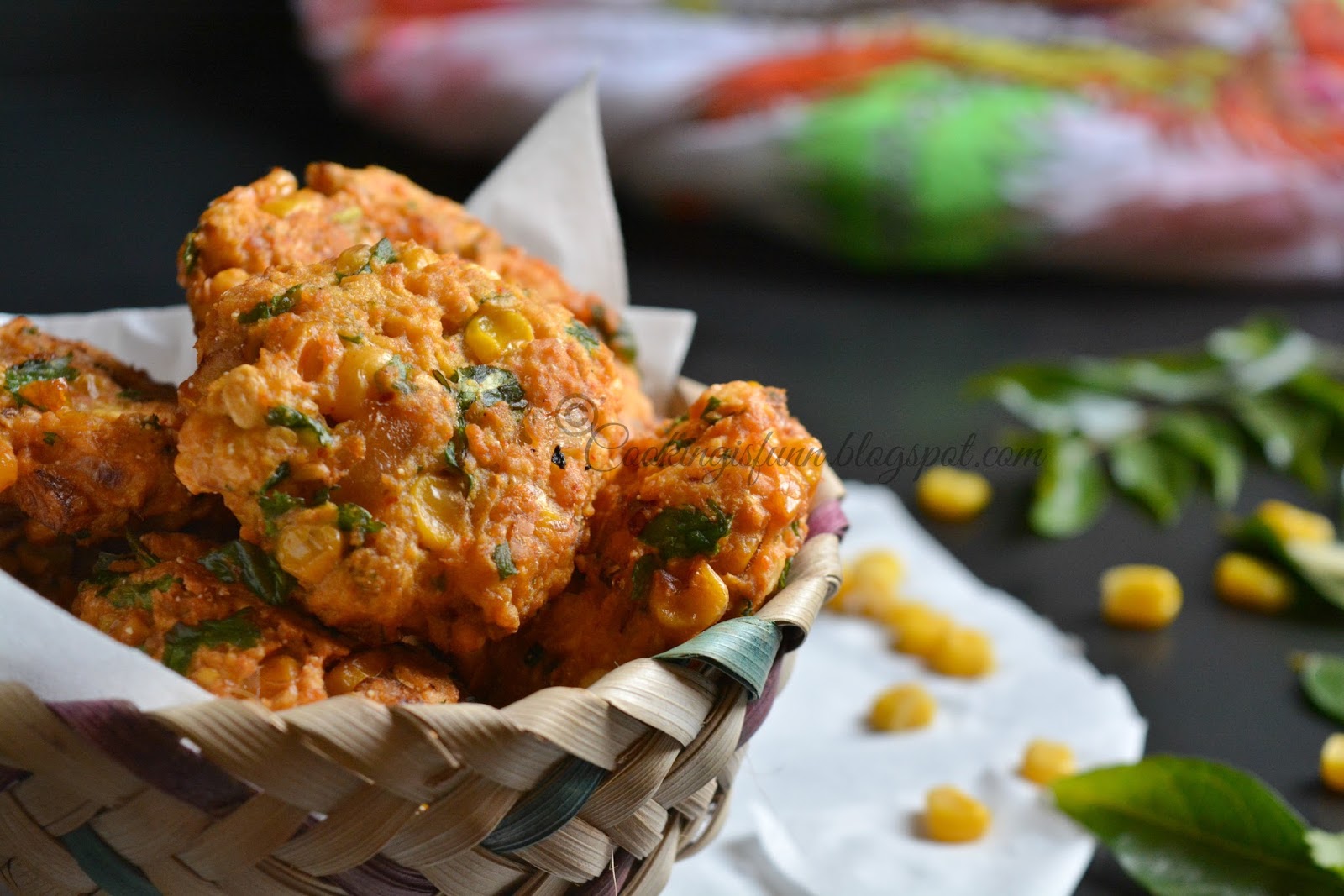 Cookingisfunn: Andhra Style Corn Vada